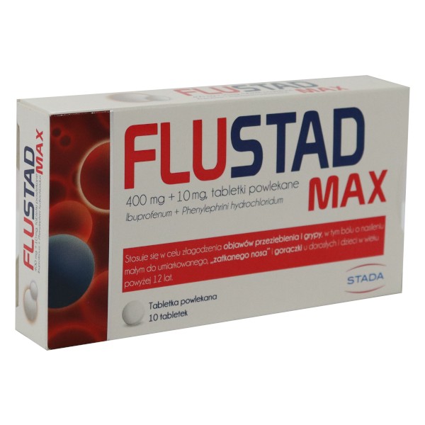 Flustad Max 400 Mg 10 Mg 10 Tabletek Powlekanych Apteline Pl
