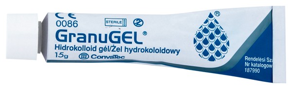 Granugel żel hydrokoloidowy do ran głębokich 15 g ulotka cena