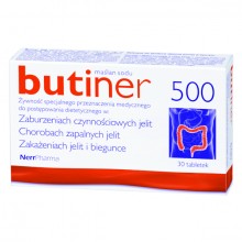 Butiner 500, 30 tabletek | Apteline.pl