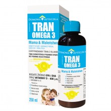 Tran Omega 3 Mama i Maleństwo, 250 ml | Apteline.pl