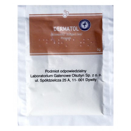 Dermatol, proszek, 5 g | Apteline.pl