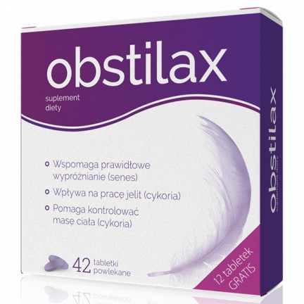 Obstilax, 42 tabletki powlekane | Apteline.pl