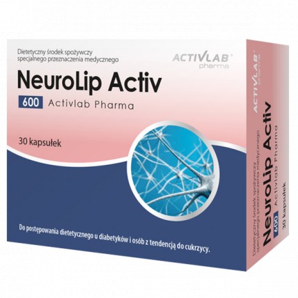 Neurolip Activ 600, 30 kapsułek | Apteline.pl