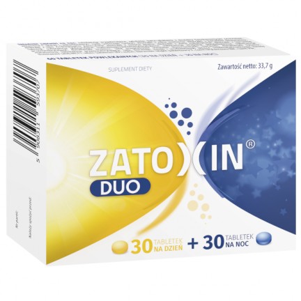 Zatoxin Duo, 60 tabletek powlekanych | Apteline.pl
