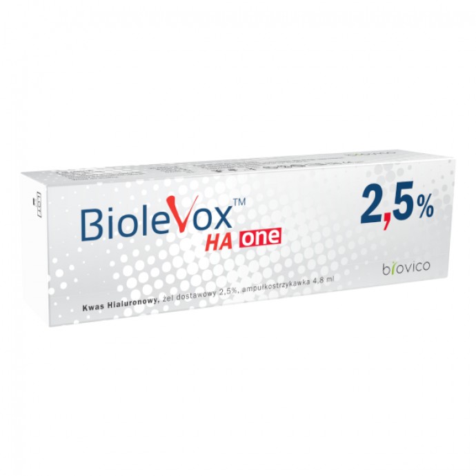 Biolevox Ha One 2,5%, żel dostawowy, ampułkostrzykawka 4,8 ml | Apteline.pl