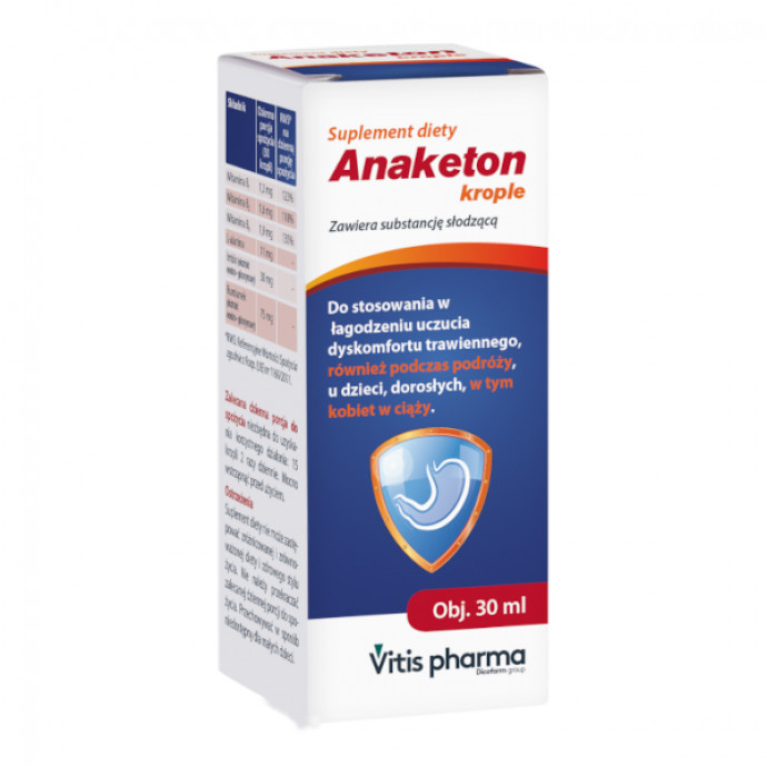 Anaketon, krople, 30 ml - Zamów w Apteline.pl | Apteline.pl