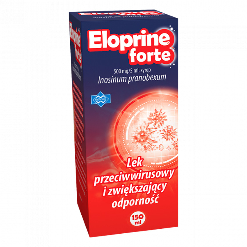 Eloprine forte 500 mg/5 ml, syrop, 150 ml | Apteline.pl
