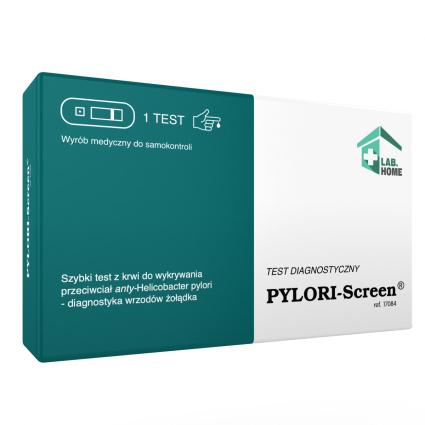 Test PYLORI-Screen, do wykrywania przeciwciał przeciwko Helicobacter ...