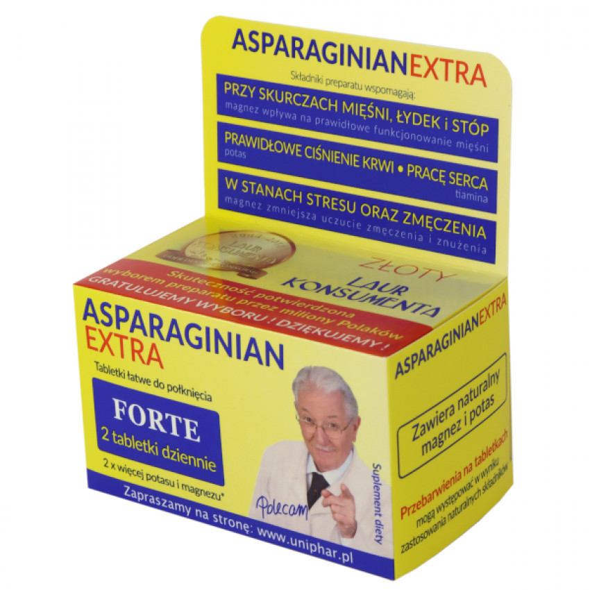 Asparaginian extra, 50 tabletek | Apteline.pl Asparaginian extra, 50 tabletek | Apteline.pl