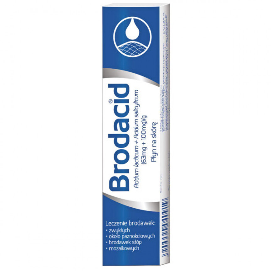 Brodacid, płyn na brodawki i kurzajki, 8 g | Apteline.pl