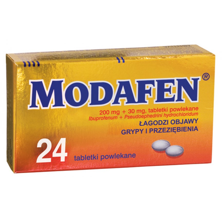 Modafen (Extra Grip), 24 tabletki powlekane | Apteline.pl