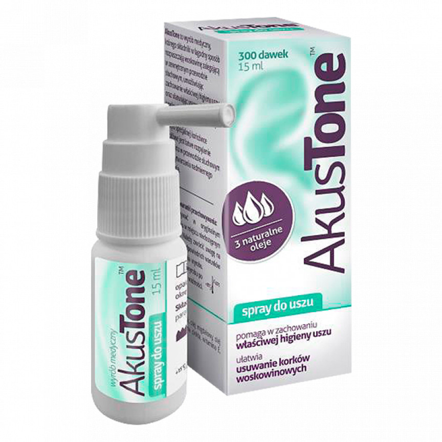 Akustone, spray 15 ml | Apteline.pl