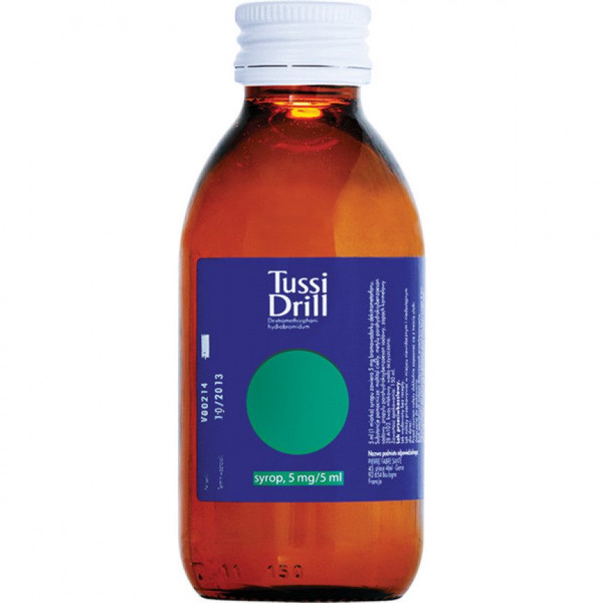 TussiDrill 5 mg/5 ml, syrop, 150 ml | Apteline.pl