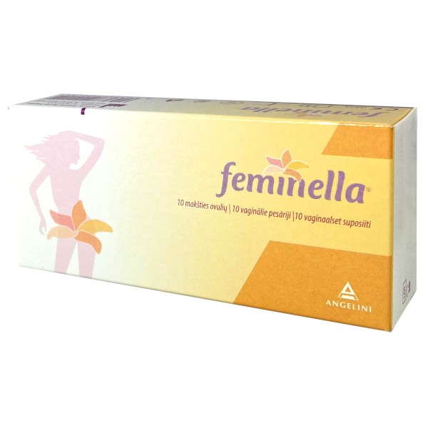 Feminella Hyalosoft, 10 globulek dopochwowych (import równoległy ...