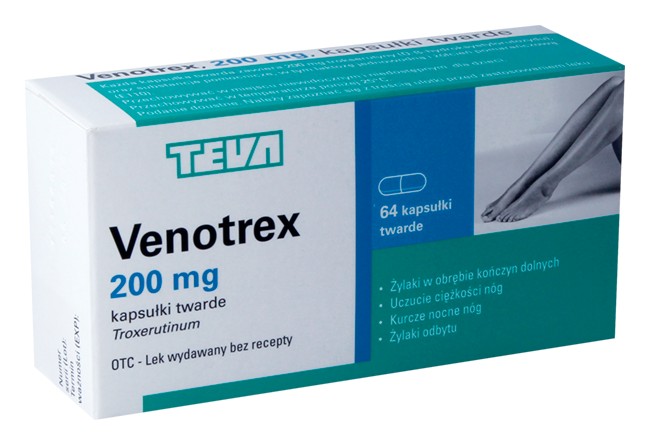 Ventorex 200 mg, 64 kapsułki twarde | Apteline.pl