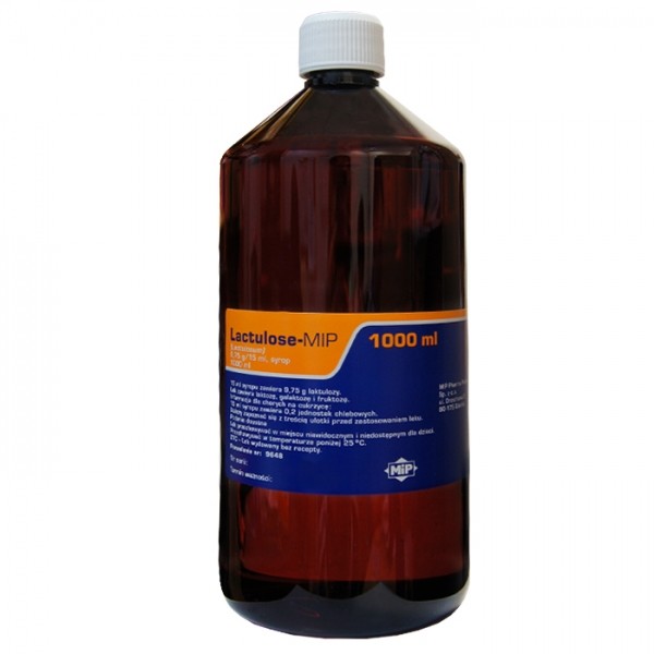 Lactulose - MIP, syrop, 1000 ml | Apteline.pl
