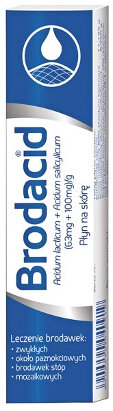 Brodacid, płyn na brodawki i kurzajki, 8 g | Apteline.pl