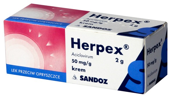 Herpex 50 mg/g, krem 2 g | Apteline.pl