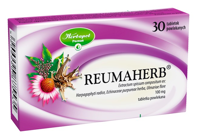 Reumaherb 100 mg, 30 tabletek powlekanych | Apteline.pl