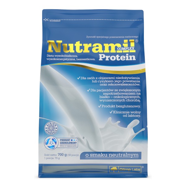 Nutramil Complex Protein, smak neutralny, 700 g (10 porcji) | Apteline.pl