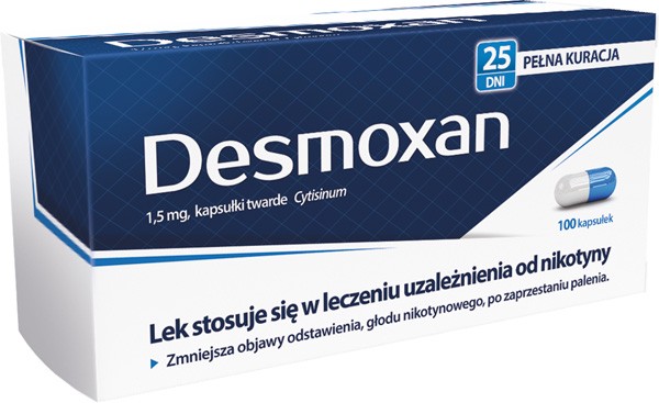 Desmoxan 1,5 mg, 100 kapsułek | Apteline.pl Desmoxan 1,5 mg, 100 kapsułek | Apteline.pl
