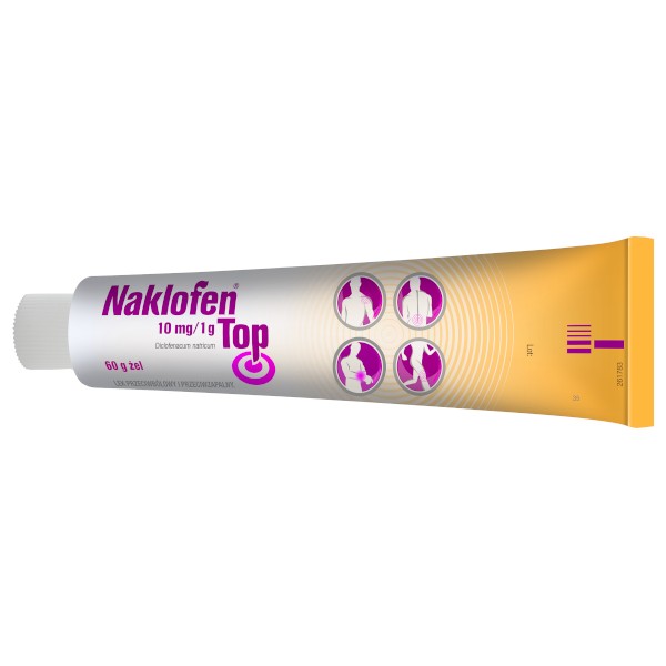 Naklofen Top 0,01 g/g, żel, 60 g | Apteline.pl