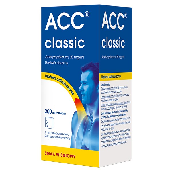 ACC classic, 20 mg/ml, roztwór | Apteline.pl