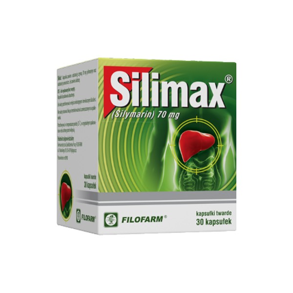Silimax 70 mg, 30 kapsułek | Apteline.pl