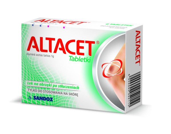 Altacet 1 g, 6 tabletek | Apteline.pl