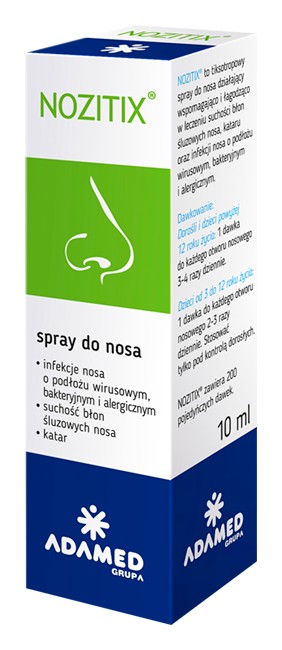 Nozitix, spray do nosa, 10 ml | Apteline.pl