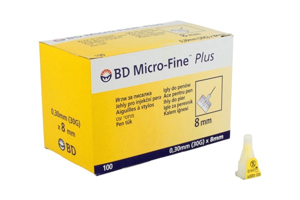Micro-Fine 30G 0,30 x 8 mm, igła insulinowa, 100 sztuk | Apteline.pl