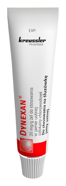 Dynexan, 20 mg/ g , żel do stosowania w jamie ustnej, 10 g - Zamów w ...