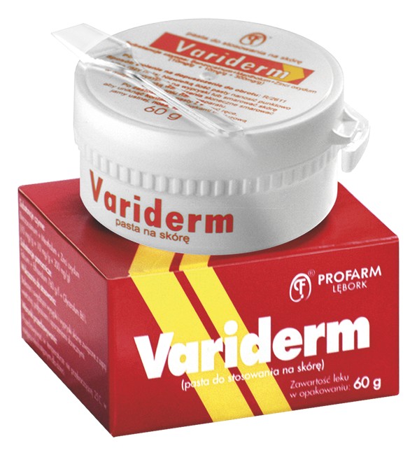 Variderm, pasta na ospę 60 g | Apteline.pl