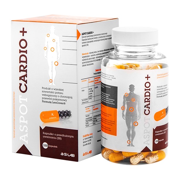 Aspot Cardio+, 100 kapsułek | Apteline.pl