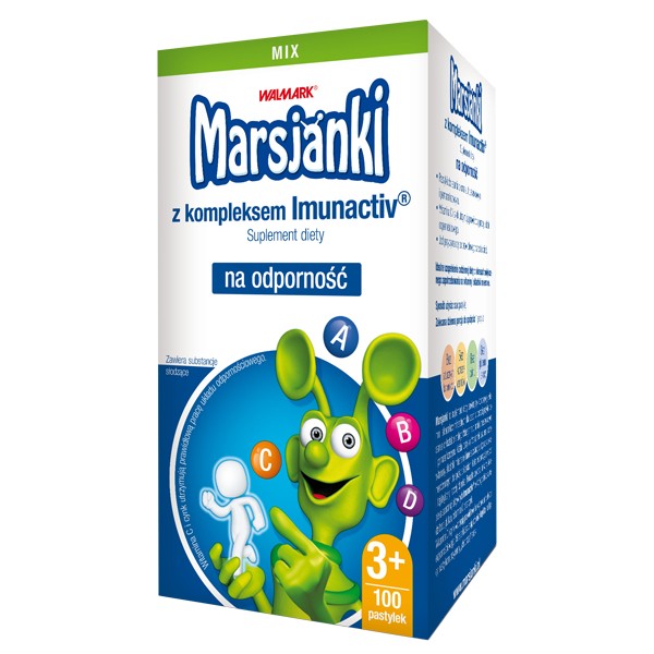 Marsjanki z kompleksem Imunactiv, Mix 100 sztuk | Apteline.pl