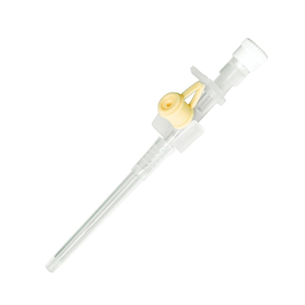 Venflon 24 g x 20 mm żółty, Romed | Apteline.pl