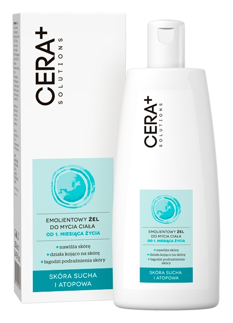 CERA PLUS Solutions, emolientowy żel do mycia ciała od 1. miesiąca ...