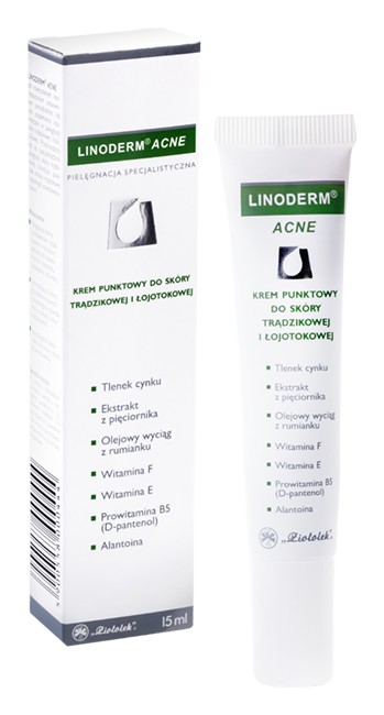 Linoderm Acne, krem, 15 ml | Apteline.pl