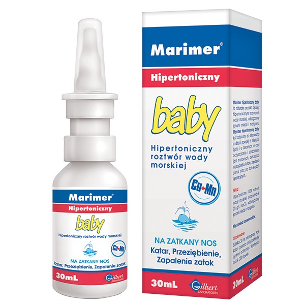 Marimer Baby, hipertoniczny spray do nosa, 30 ml | Apteline.pl
