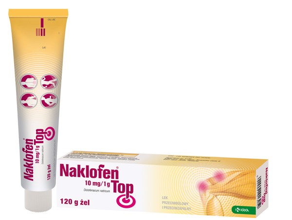 Naklofen Top 0,01 g/g, żel, 120 g | Apteline.pl