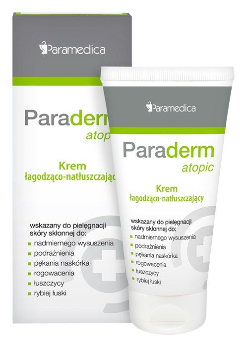 Paraderm atopic, krem łagodzący i natłuszczający, 85 g | Apteline.pl