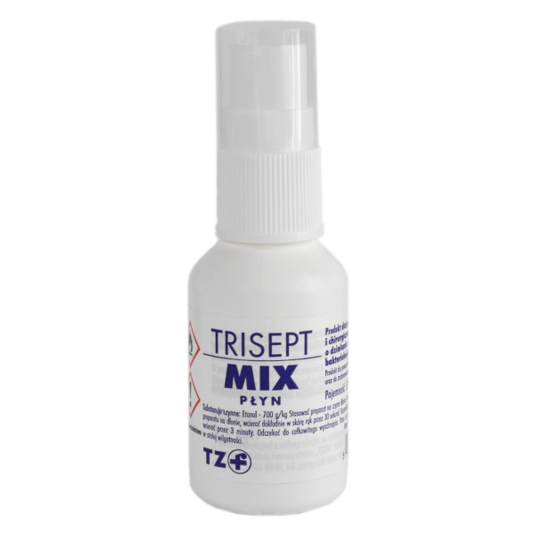 Trisept Mix, płyn do dezynfekcji rąk, 30 ml | Apteline.pl