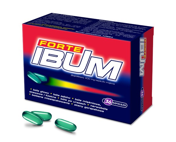 Ibum Forte 400 mg, 36 kapsułek | Apteline.pl